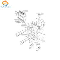 China 4602604 460-2604 Hydraulic Main Control Valve for E345 E349 Excavator 6 Month Warranty for sale