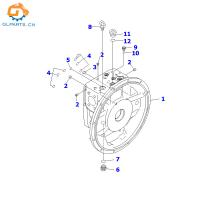 China Komatsu PC200-8K PC210-8K Hydraulic Main Pump Assy 708-2L-00700 708-2L-00701 for sale