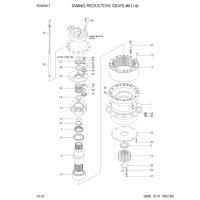 China 31N6-10150 31N6-10180 Swing Gearbox for Hyundai R210LC-7 Excavator with 6-Month Warranty for sale