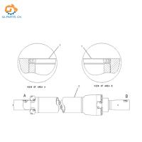 China Excavator Hydraulic Cylinder 155-9070 259-0871 for CAT E385C 365B 365C High-Strength Steel for sale