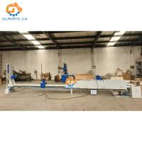 China Hydraulic Cylinder Repair Bench for Excavators - 7.5m Length, 59KN Pull Power, CE & ISO9001 Certified for sale
