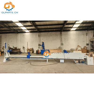 China Hydraulic Cylinder Repair Bench for Excavators - 7.5m Length, 59KN Pull Power, CE & ISO9001 Certified for sale