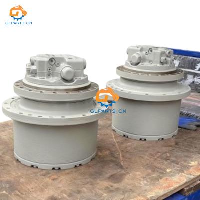 China Glparts GM21 Excavator Final Drive Assembly Travel Motor with Gearbox 12 Months Warranty for sale