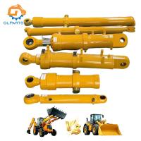 China Excavator Hydraulic Cylinder 80mm Bore 500mm Stroke for Wheel Loader Bulldozer for sale