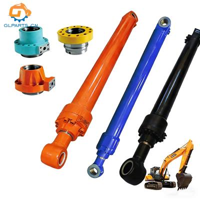 China PC200-7 PC220-7 Excavator Arm Cylinder 203-63-X2303 203-63-X9020 45Mn Steel 25Mn Barrel for sale
