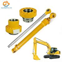 China PC400-5 Excavator Hydraulic Cylinder 208-63-02100 45Mn Steel 25MPa for sale