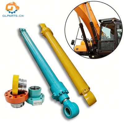China Glparts PC200-5 Excavator Hydraulic Cylinder 205-63-X2270 45Mn Steel 25Mn Barrel for sale