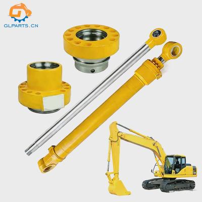 China Komatsu PC800-6 PC800-7 Excavator Hydraulic Bucket Cylinder 707-01-XZ740 209-63-02540 for sale