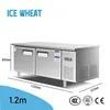 China Ice Wheat Refrigerator Freezer Direct-Cooling Double Doors for sale