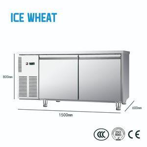 China OEM ODM 150*60*80cm Commercial Air-Cooled Two-Door Refrigerator Refrigeration for sale