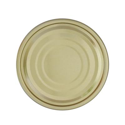 China Golden Lacquer Aluminum Ends for Metal Cans or Paper Cans for sale