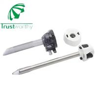China Single Use Disposable Bladeless Trocar for Epigastric Laparoscopic 5mm for sale