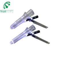 China Clinic Lighted Sapimed Disposable Anoscope M/L Size Black for sale