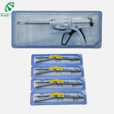 China Articulating Disposable Linear Cutter Stapler Ec60a Three Terraced for sale