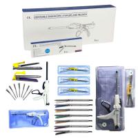 China 60mm Articulating Medium-Thick Reload Disposable Linear Cutter Stapler With Terraced Staples for sale