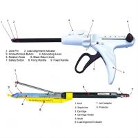 China 60mm Articulating Medium-Thick Reload Disposable Linear Cutter Stapler With Terraced Staples for sale