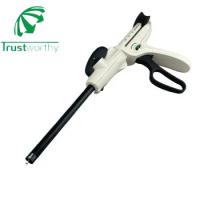 China Laparoscopic EO Sterilized Endoscopic Disposable Curved Surgical Staplers Abdominal Surgery With Tri-Staple Technology for sale
