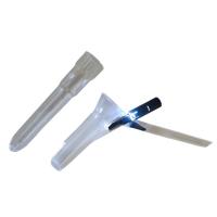 China Plastic Disposable Lighted Anoscope 32mm 34mm 36mm with Built-in LED Light for sale