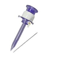 China CE/ISO Medical Disposable Bladeless Trocar With Sleeve Surgical Trocar for sale