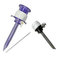 China Surgical Instruments Disposable Bladeless Trocar with 5mm 10mm 12mm for sale