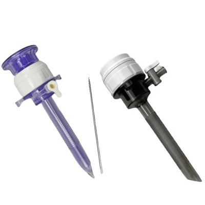 China Laparoscopic Instruments Disposable Bladeless Trocar Cannula 3/5/10/12/15mm for sale