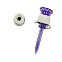 China Laparoscopic Disposable Bladeless Trocar Silicone Seal Set Trocar Catheter Thoracic Sterile Individual Pack for sale