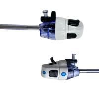 China Thread Design Laparoscope Surgical Disposable Bladeless Trocar For Abdominal Puncture for sale