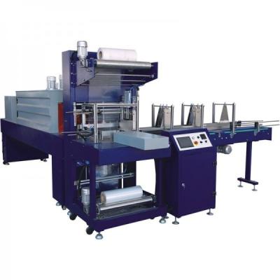 China WD-150A Bottle Packing Plant Automatic PE Film Shrink Wrapping Packing Machine for sale