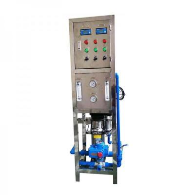 China 3000LD Water Desalination System Three Way Electric RO Water Treatment Plant for sale