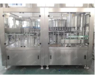 China Automatic Mineral Water Bottle Filling Machine Pet Bottle Washing Filling Capping And Packaging for sale
