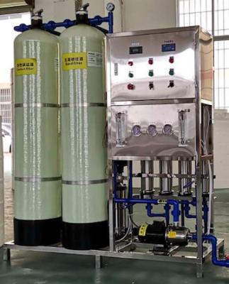 China 500LPH Water Treatment Commercial Reverse Osmosis Machine With 4040 Membrane for sale