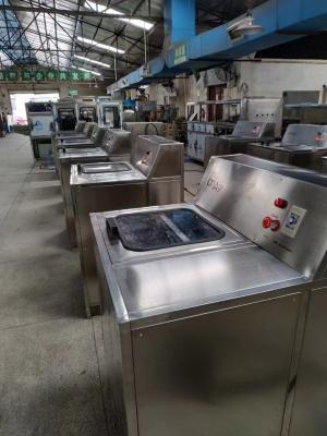 China 3-5 Gallon Semi Auto Brush Washer Manual Feed Single Station With Full SUS304 for sale