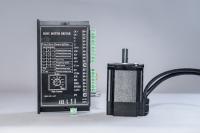 China 57mm Square Flange 131W Braked Brushless Dc Servo Motor for sale