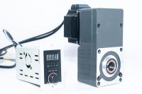 China Right Angle Brushless DC Speed Reducer Motor 90mm 60w Geared Bldc Motor for sale
