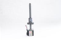 China Non Captive Linear Actuator Stepper Motor DC 12V 35mm Stroke 1000N Stepper Nema 14 for sale