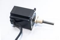 China 57mm 4.2VDC Linear Hybrid Stepper Motor 1.8 Degree NEMA 23 Screw Linear Stepper for sale