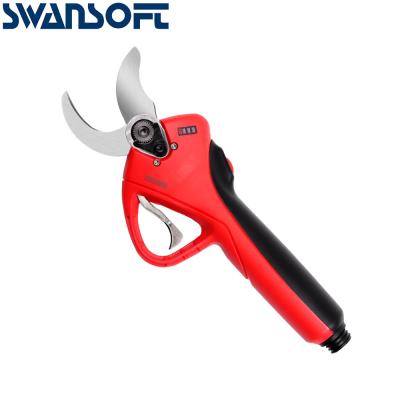 China Swansoft 40mm Electric Progressive Pruning Shear With Finger Protection Electric Pruning Scissors for sale
