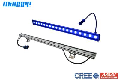 China Anodized Aluminum Dimmable LED Wall Washer Lighting with 18 watt Cree Chip / 24VDC for sale