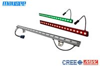 China 24VDC Ultra Slim LED Wall Washer Lights IP65 36W RGB color changing weight 1.9KG for sale