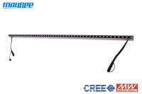 China 12Watt Aluminum Linear LED Light Fixture Wall Washers with DMX RGB Controlling for sale