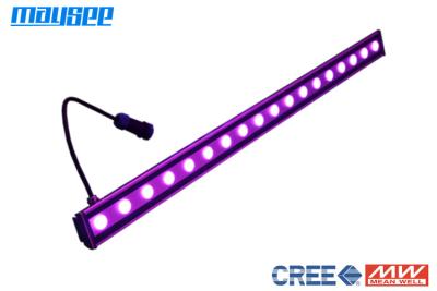 China Anodized Aluminum Energy Saving RGB LED Wall Washer Light Fixtures High Brightness for sale