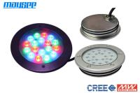 China Professional 6x1w / 6x3w Cree LED Underwater Pond Lights For Swimming Pool for sale