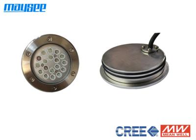 China High Power 54w IP68 Led Pond Lights Underwater RGB Color Changing for sale