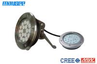 China High Power RGB LED Pool Light IP68 , 54W LED Swimming Pool Lights , 316L stainless steel, for sale