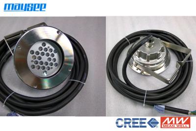 China 2600lm 72w IP68 Waterproof Led Underwater Pond Lights ￠182mmxH92mm for sale