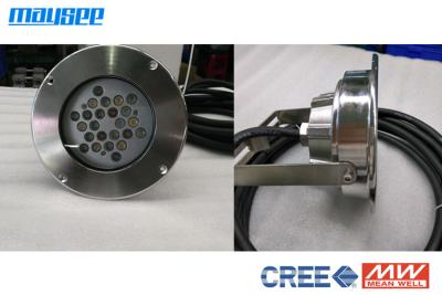 China 72w High Power White Color 2600lm LED Underwater Light For Fountain / Pond Light for sale