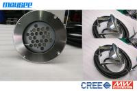 China High Power 24w / 72w LED Pond Lights With 316 Stainless Steel Casing for sale