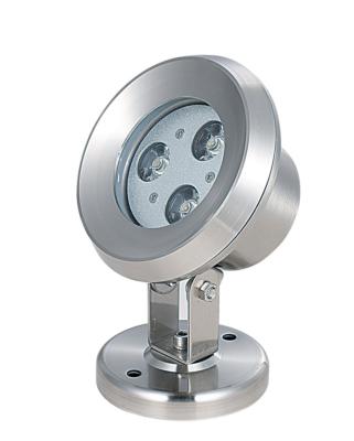 China Waterproof IP68 3W LED Underwater Light With Stainless Steel Material for sale