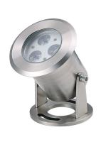 China Underwater Round shape stainless steel housing 3W LED pond light surface mounting for sale