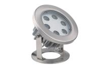 China 9W LED spot light with die-cast stainless steel heat sink housing waterproof IP68 for sale